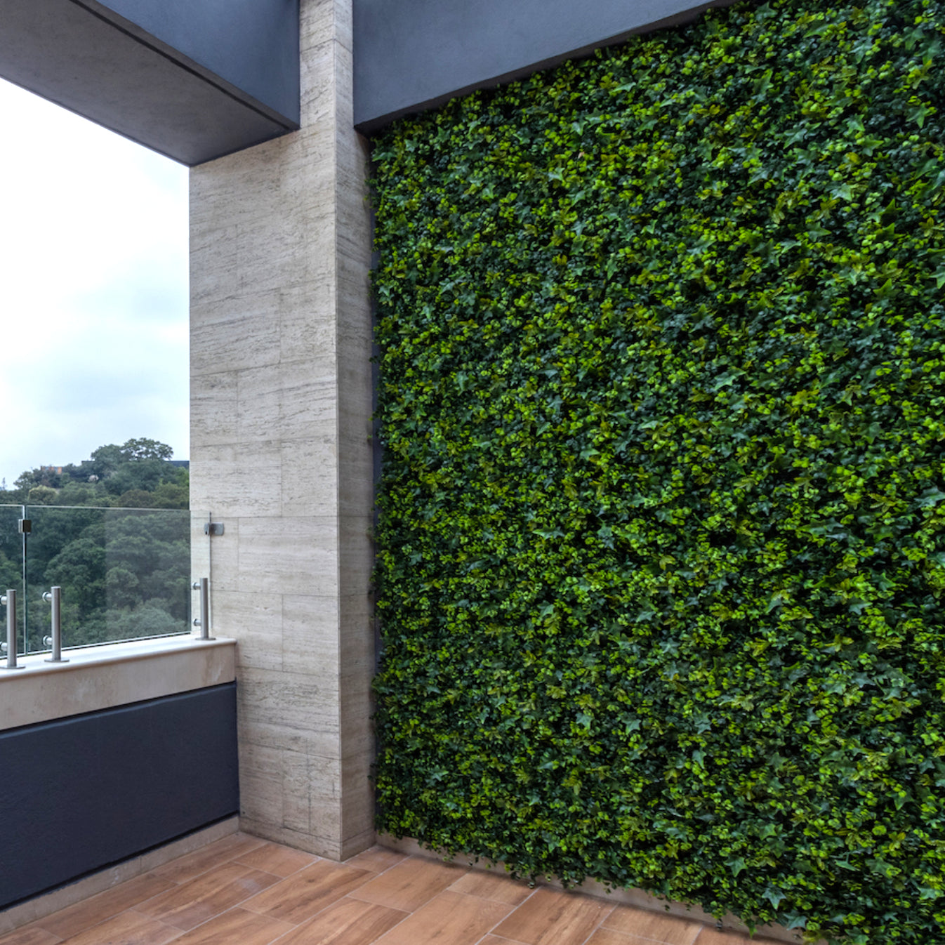 Artificial Green Foliage: Maintenance-Free Green Wall Solution ...