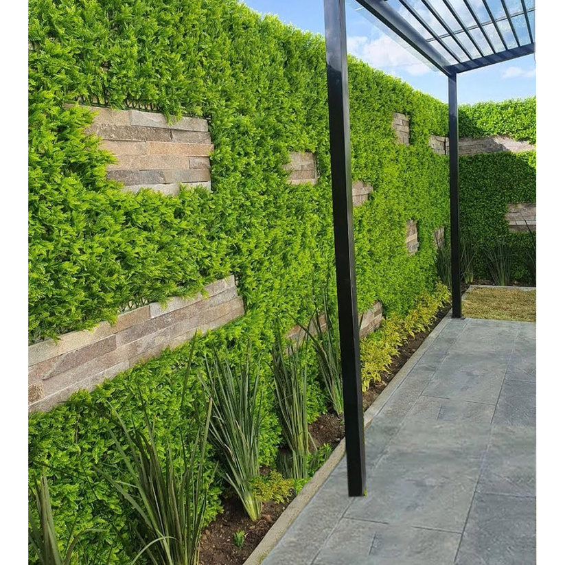 Fern Green Wall Panels - Artificial Foliage by GreenSmart Dekor ...