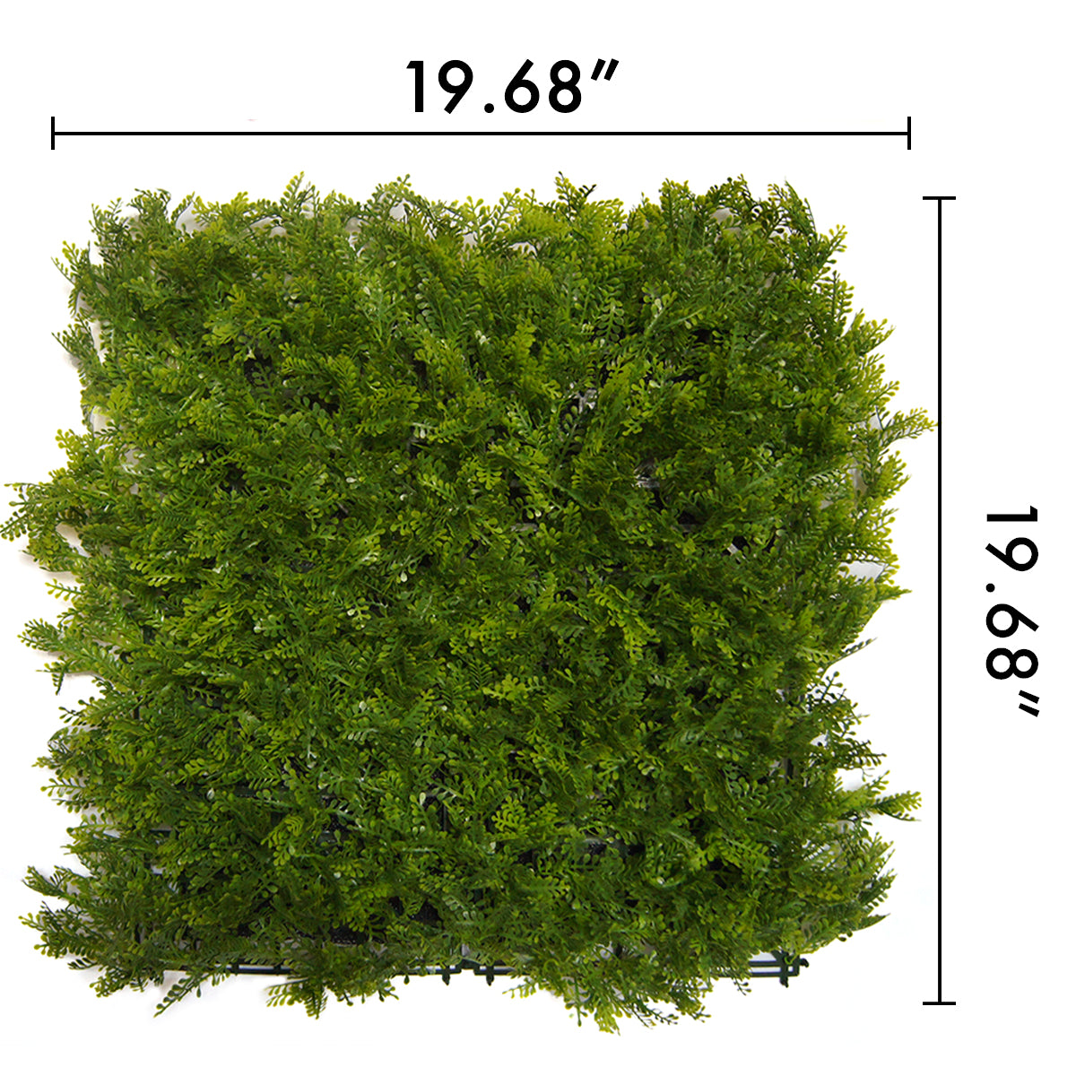 Fern Green Wall Panels - Artificial Foliage by GreenSmart Dekor