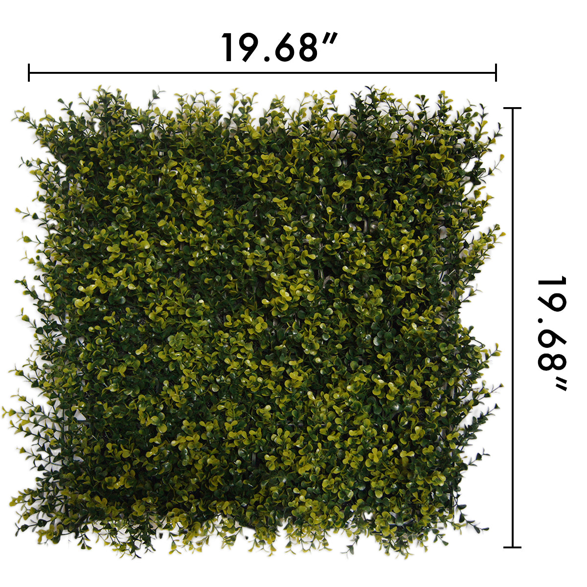 Ficus Spring Green Wall Panels by GreenSmart Dekor - Set of 4